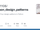 Github Tuvo1106 Python Design Patterns Gang Of Four Design Patterns