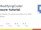 Github Selfmodifyingcode Exposure Tutorial Exposing Classes