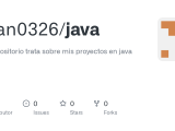Github Dilan0326 Java Este Repositorio Trata Sobre Mis Proyectos En Java