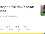 Github Christopherfulldev Spawn Process Spawn Async Demonstration