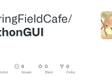 Github Springfieldcafe Pythongui Gui Dev Github