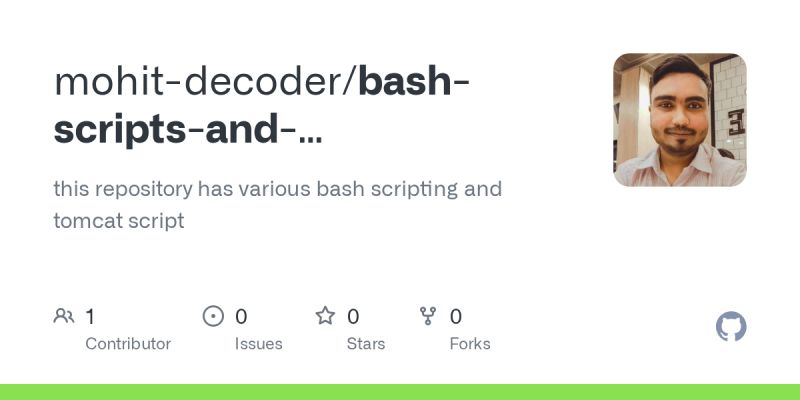 Github Csidevrik Prj Bash I Use This Repository To Share Scripts That Permit Automatization - Download High Quality Abstract Image | 4K