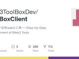 Github Web3toolboxdev Toolboxclient 一步一步编写web3工具 Step By Step