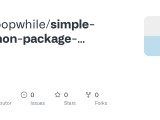 Github Doloopwhile Simple Python Package Template