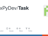 Github Alexpydev Task