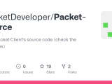 Github Packetdeveloper Packet Source All Of Packet Client S Source