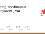 Github Learning Continuous Deployment Java Mongodb Sample