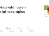 Github Ladybugwildflower Rescript Examples