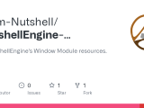 Github Team Nutshell Nutshellengine Windowmodule ёяяа Nutshellengine S