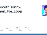 Github Codewithronny Python For Loop