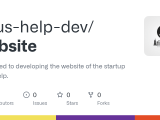 Github Arius Help Dev Website Dedicated To Developing The Website Of