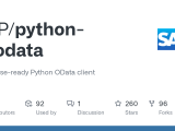 Issues Sap Python Pyodata Github