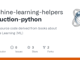 Github Machine Learning Helpers Induction Python Python Source Code