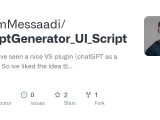 Github Islammessaadi Scriptgenerator Ui Script Hi ёяшб I Ve Seen A