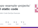 Github Devops Example Projects Html Static Code Html Static Code