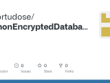 Github Tudortudose Pythonencrypteddatabase