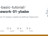 Github Java Basic Tutorial Hemework 01 Ybabe Hemework 01 Ybabe