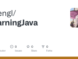 Github Allengl Learningjava