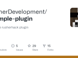 Github Rusherdevelopment Example Plugin
