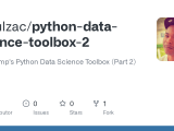 Github Oculzac Python Data Science Toolbox 2 Datacamp S Python Data