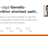 Genetic Algorithm Shortest Path Python Genetic Algo Shortest Path Ipynb