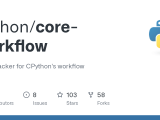 Issues Python Core Workflow Github
