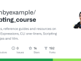 Github Learnbyexample Scripting Course Notebook Books Reference