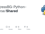 Github Progressbg Python Course Shared