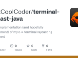 Github Thatcoolcoder Terminal Raycast Java Java Reimplementation
