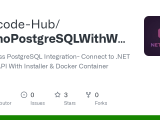 Github Netcode Hub Demopostgresqlwithwebapi Seamless Postgresql