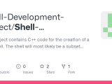 Github Shell Development Project Shell Development Project This