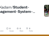 Github Vedkadam Student Management System Java