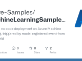 Github Azure Samples Machinelearningsamples