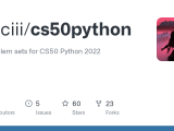 Github Aviiciii Cs50python My Problem Sets For Cs50 Python 2022