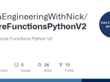 Github Dataengineeringwithnick Azurefunctionspythonv2 Learn Azure