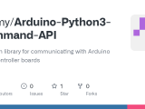 Github Tmimy Arduino Python3 Command Api A Python Library For
