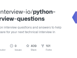 Github Devinterview Io Python Interview Questions рџџј Python Interview