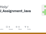 Github Adoholy Final Assignment Java