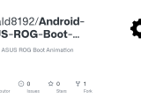 Github Ronald8192 Android Asus Rog Boot Animation Android Asus Rog