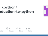 Github Hardikpython Introduction To Python