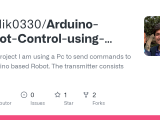 Github Hardik0330 Arduino Robot Control Using Python Script In This