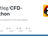 Github Matleg Cfd Python Exercises Anderson S Cfd Book Python