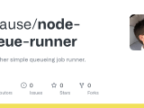 Github Dclause Node Queue Runner Yet Another Simple Queueing Job Runner