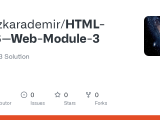 Github Oguzkarademir Html Css Web Module 3 Module3 Solution