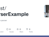 Github 0test Parserexample Example Parser