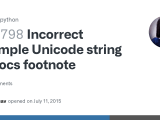 Incorrect Example Unicode String In Docs Footnote Issue 68798