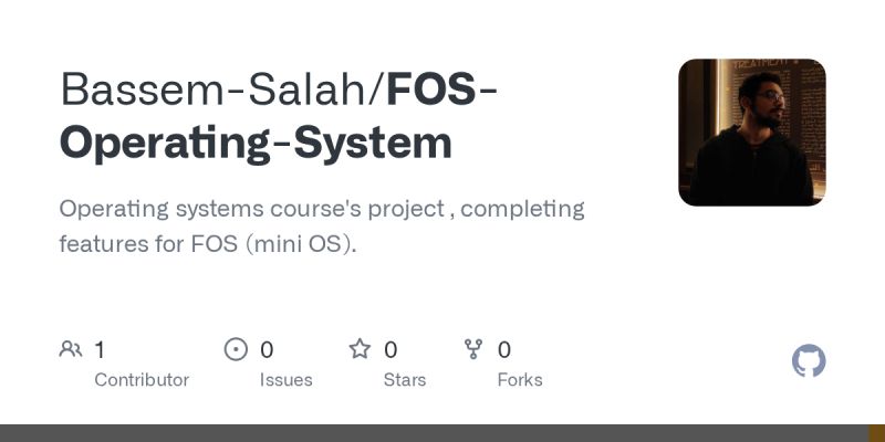 Github Emanalaa Fos Operating Systems Course S Project Completing - High Resolution Colorful Designs for Desktop