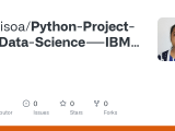 Github Voarisoa Python Project For Data Science Ibm Data Analyst
