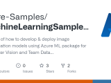 Github Azure Samples Machinelearningsamples Amlvisionpackage