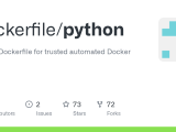 Github Dockerfile Python Python Dockerfile For Trusted Automated
